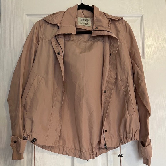 Zara | Jackets & Coats | Zara Basic Outerwear Windbreaker Jacket | Poshmark